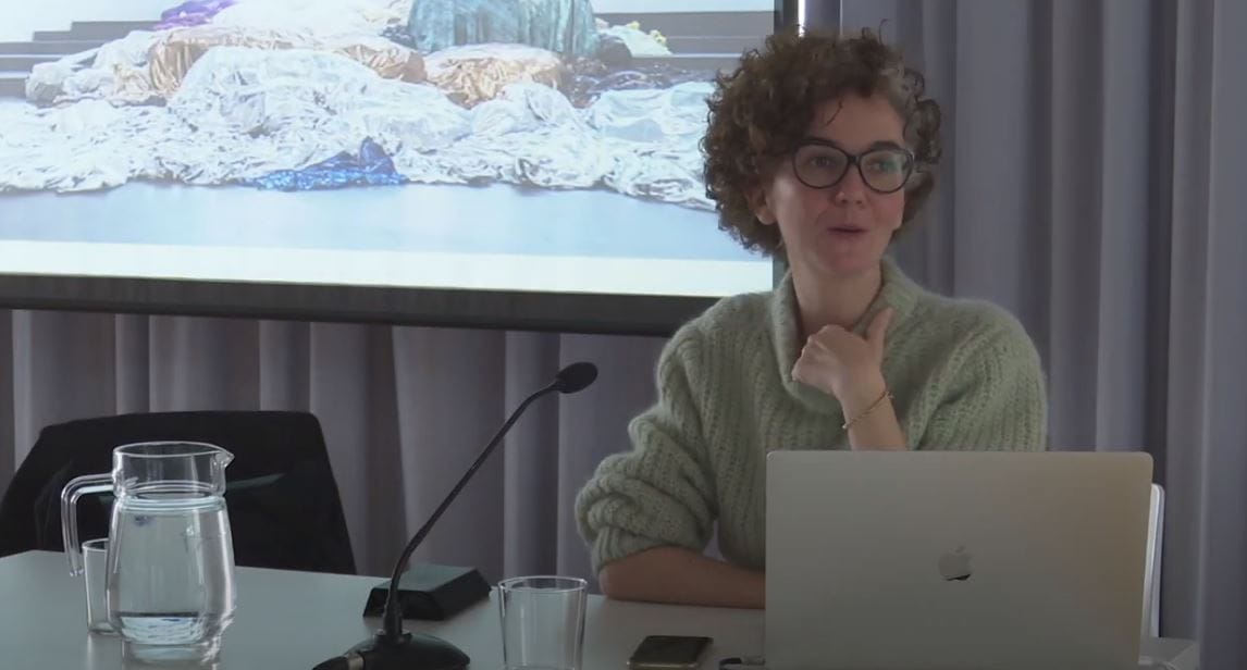 María Jerez en la Escuela SUR - Círculo de Bellas Artes