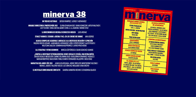 Lee el nuevo número de Minerva en nuestra web - Círculo de Bellas Artes